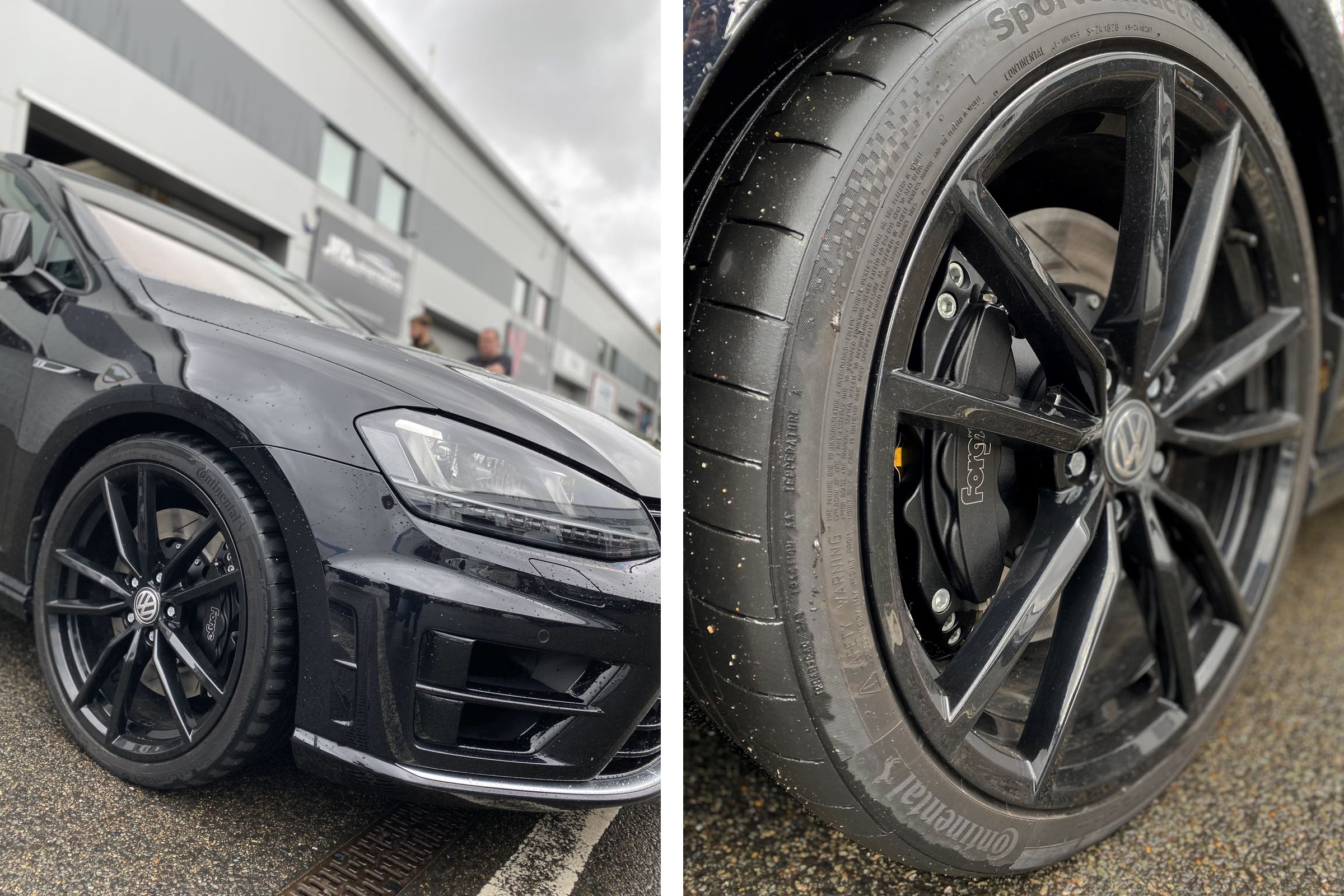 Volkswagen Golf R Forge Big Brakes Kit Install > JF Automotive